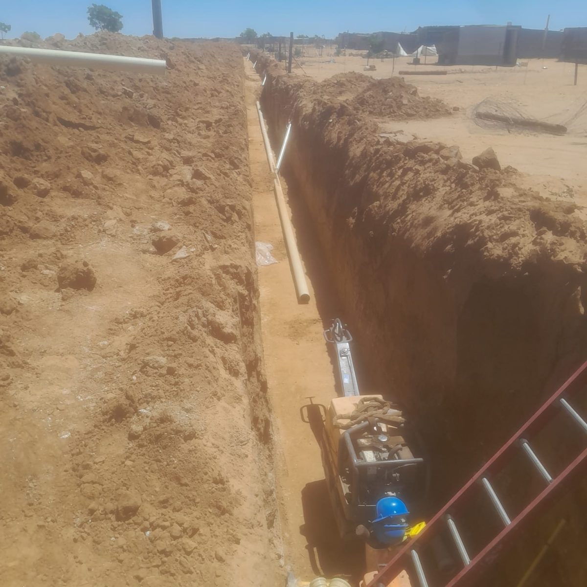 Installing Electrical Split Meters and Ready Boards in Kgotsong ...